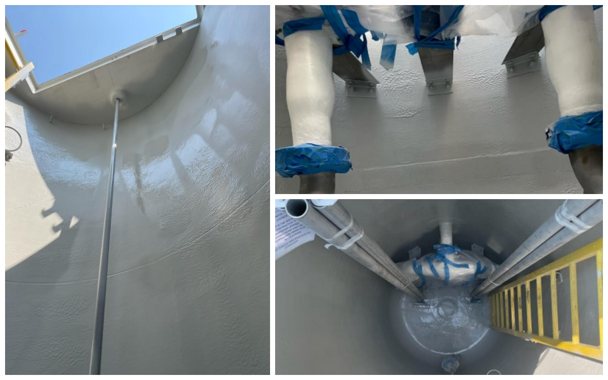 Waterproof Polyurea Coating for Potable Water Tanks & Reservoirs